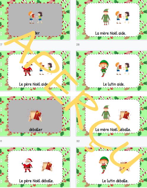 Verbes de base - Noël – Méziro